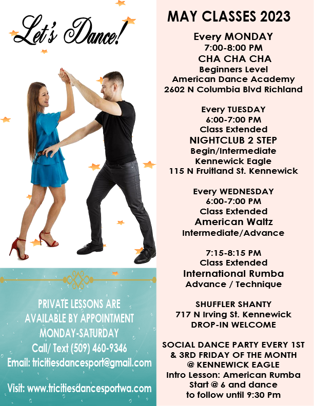 Check it Out! MAY Dance Calendar