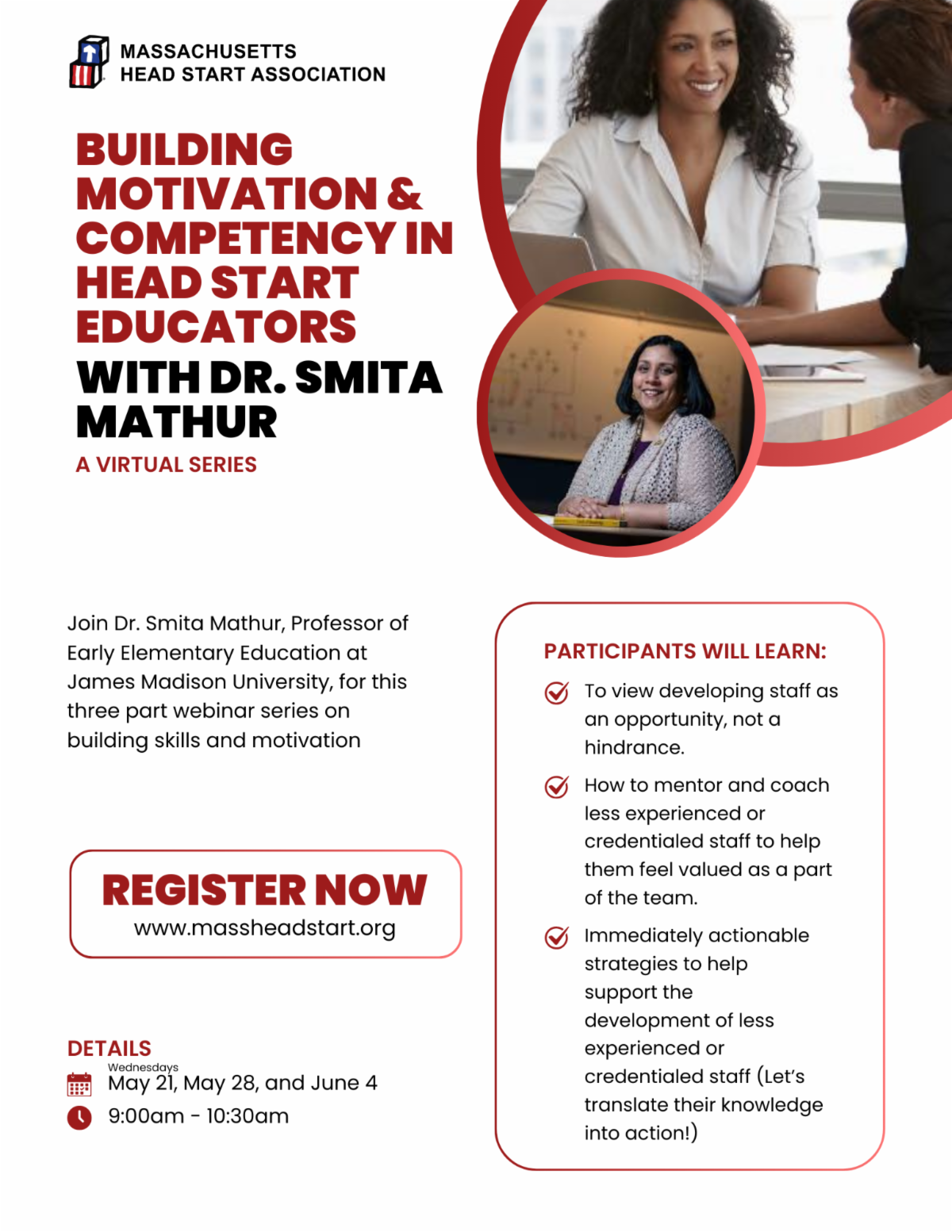Building Motivation & Competency in Head Start Educators with Dr. Smita Mathur