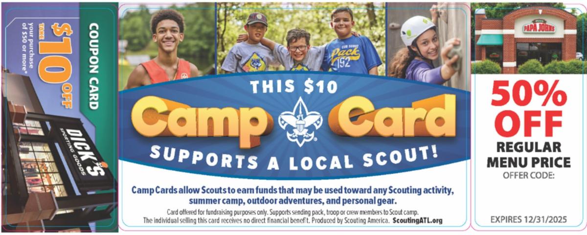 Camp Card Scoop 4.16.2025