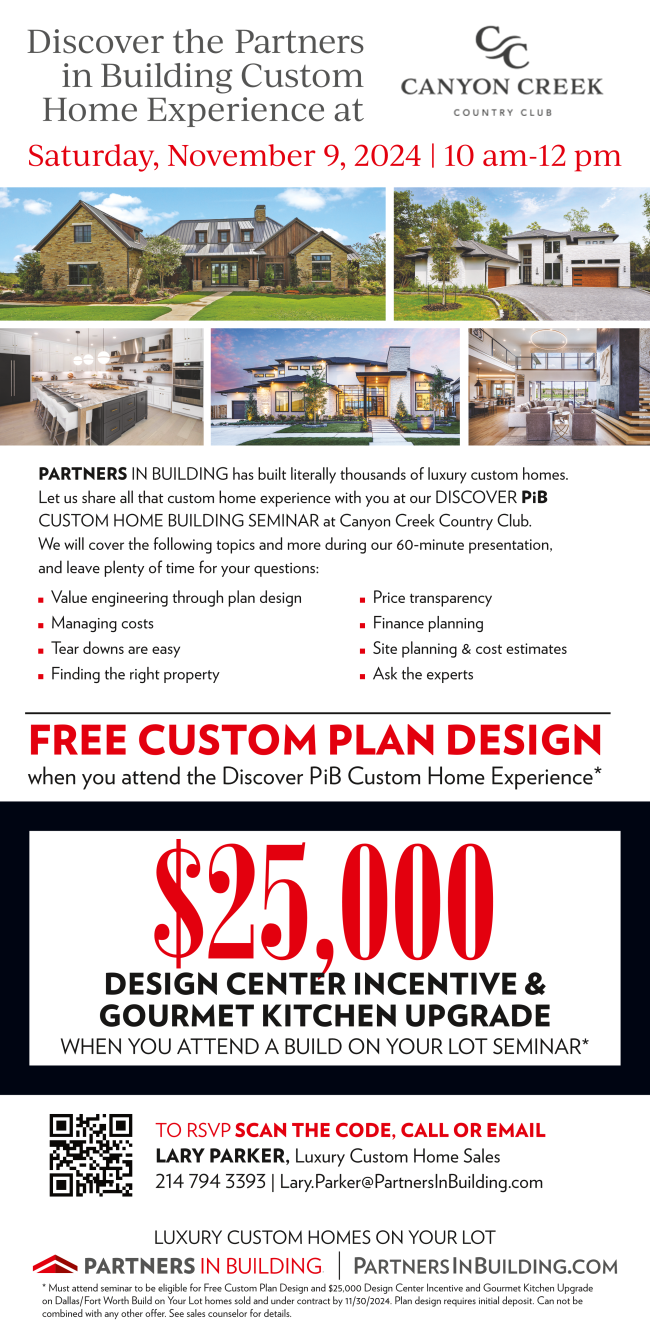 Discover the PiB Custom Home Experience