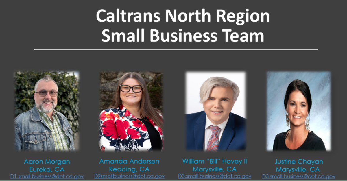 Caltrans North Region (Districts 1, 2, & 3) Procurement Fair