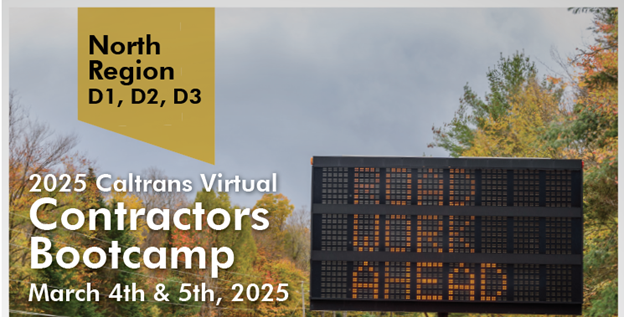 2025 North Region Virtual Contractor's Boot Camp