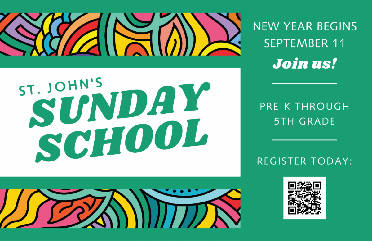 Sunday School Returns September 11