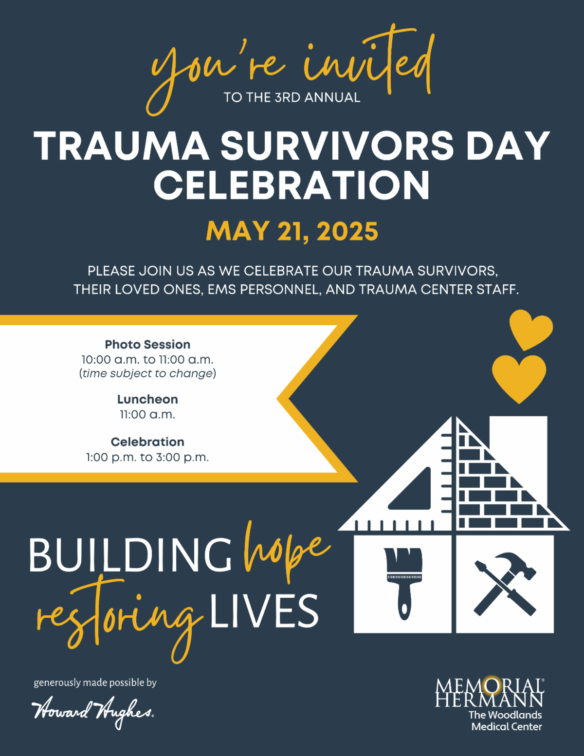 3rd Annual Trauma Survivors Day Celebration