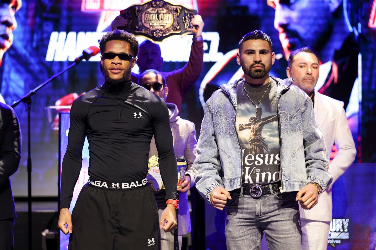 RYAN GARCIA VS. ROLLY ROMERO, DEVIN HANEY VS. JOSE RAMIREZ, TEOFIMO LOPEZ VS. ARNOLD BARBOZA LA ...