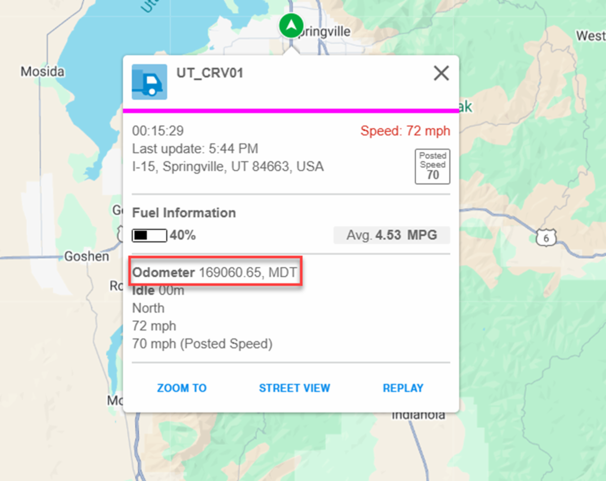 |Reveal| Light-Duty Vehicle True Odometer Data for Xirgo