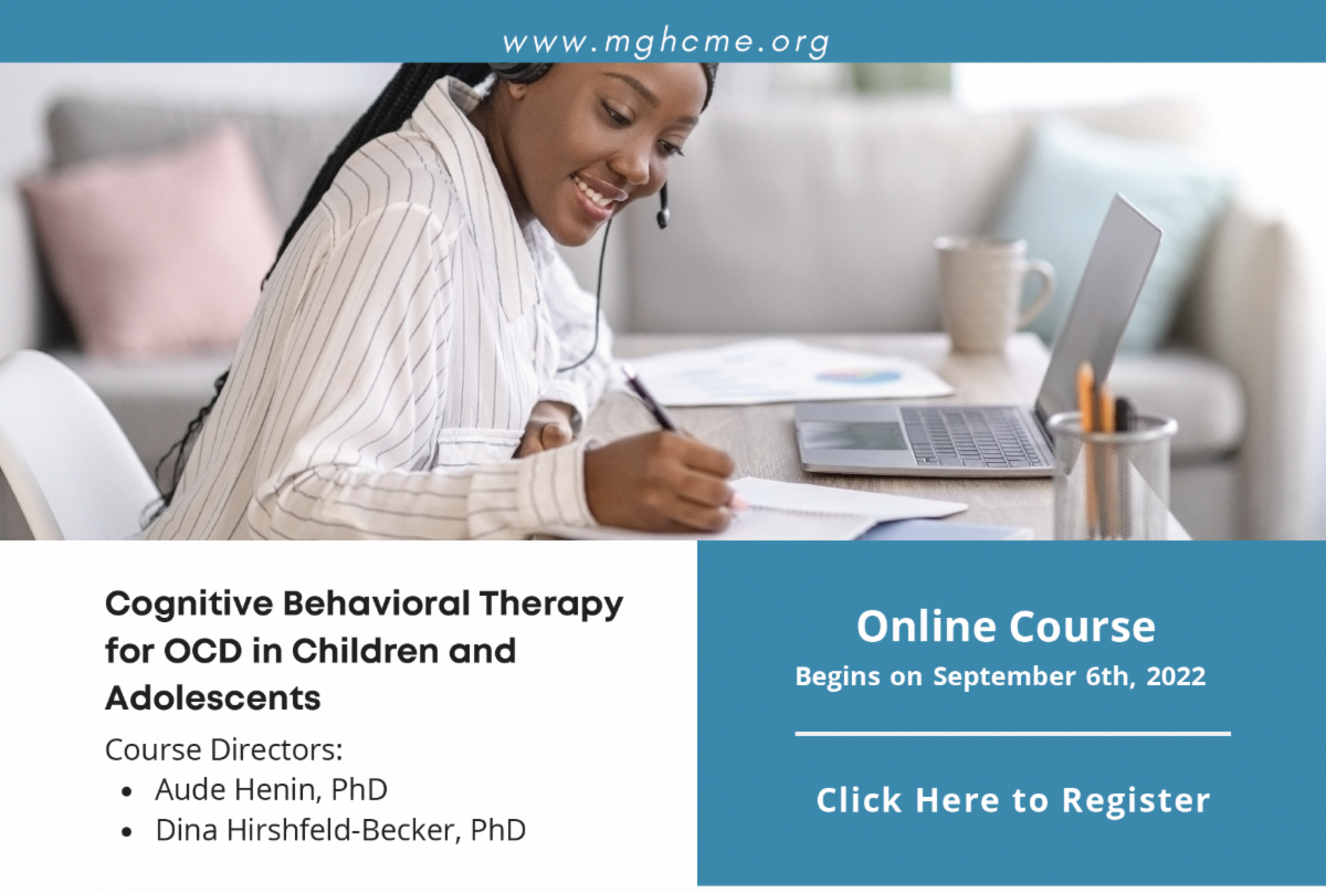 Upcoming Online Course Cognitive Behavioral Therapy For OCD In Upcoming Online Course Cognitive Behavioral Therapy For OCD In