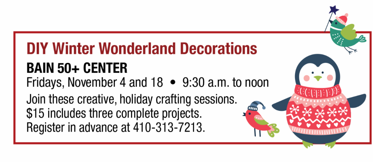 November News from the Howard County Office on Aging and Independence