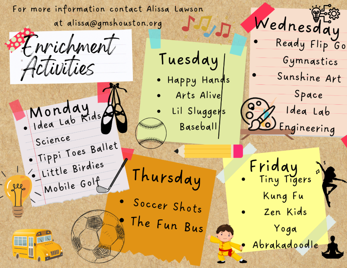 After School Enrichment Spring 2024