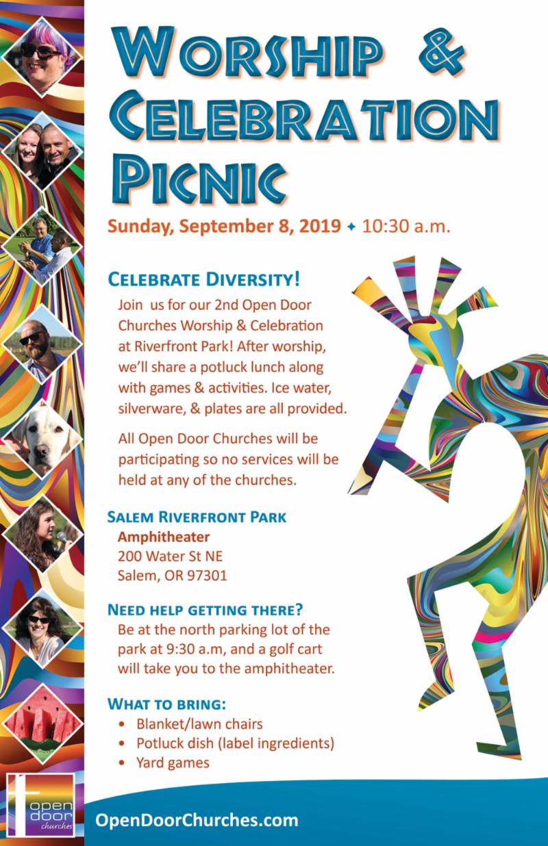 Worship & Celebration Picnic this Sunday!