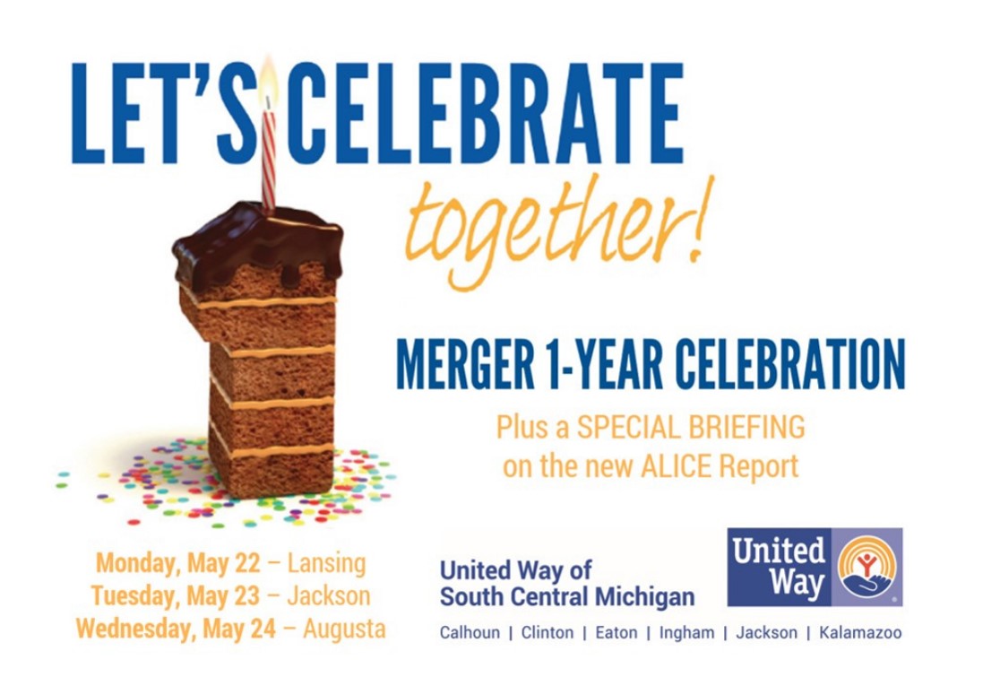 Special Invite: Please join us for our 1-Year Merger Celebration!