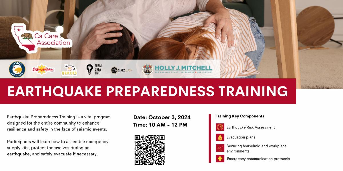 Earthquake Preparedness Training