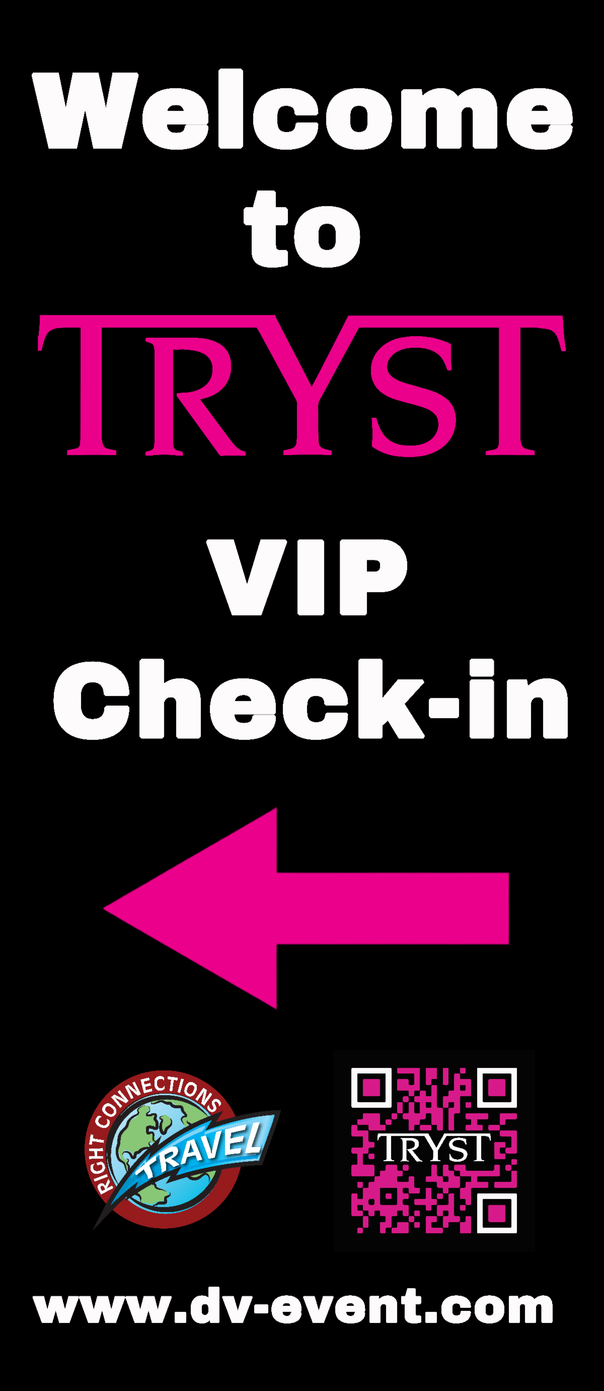 TRYST EVENT EXPRESS CHECK-IN