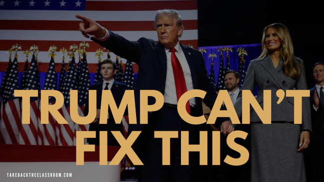 Trump Can't FIx This!