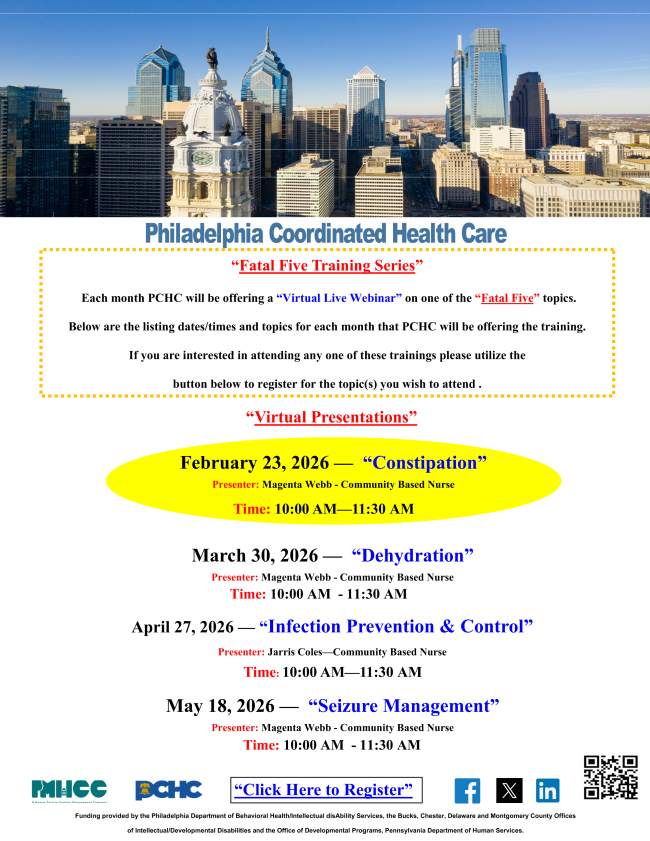 PCHC Fatal 5 Constipation Training