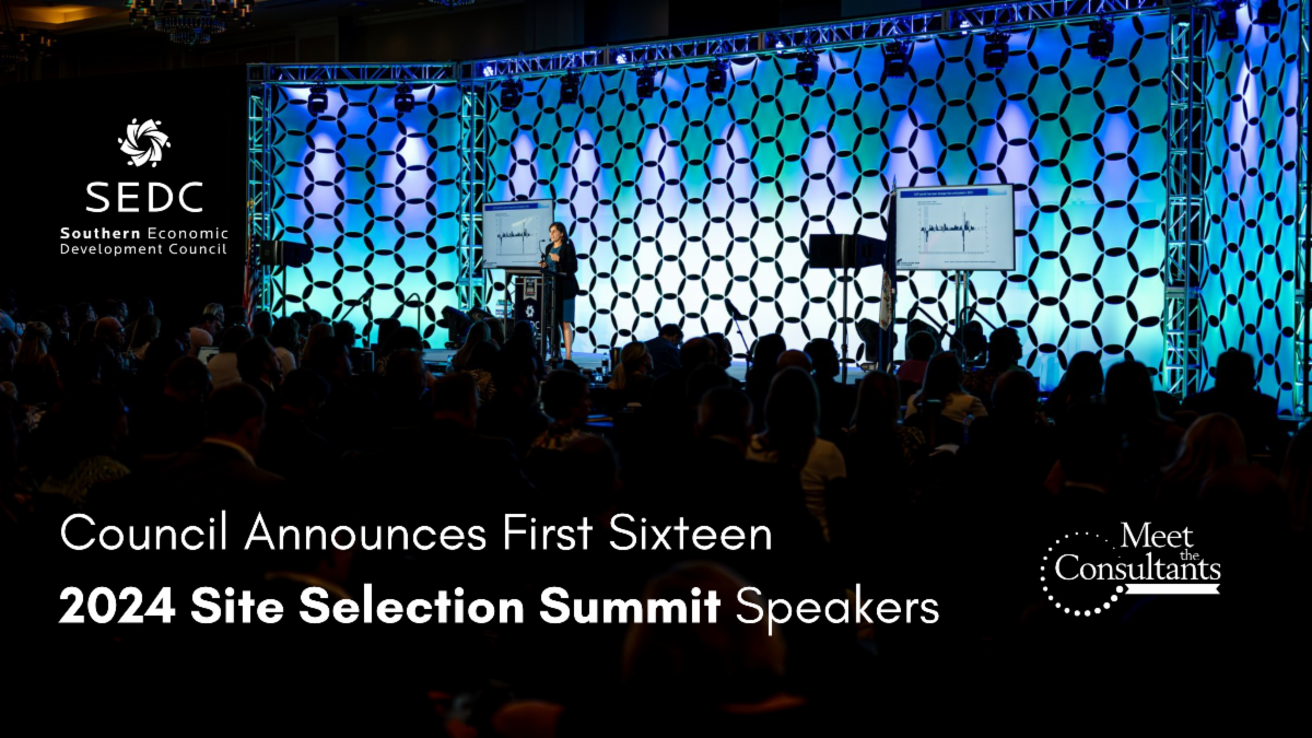 SEDC Announces First 16 Site Selection Summit Speakers