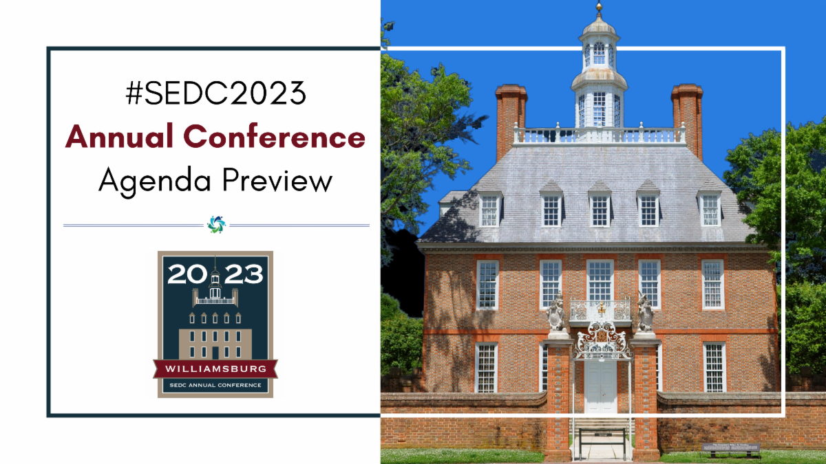 SEDC Annual Conference Agenda Sneak Peek