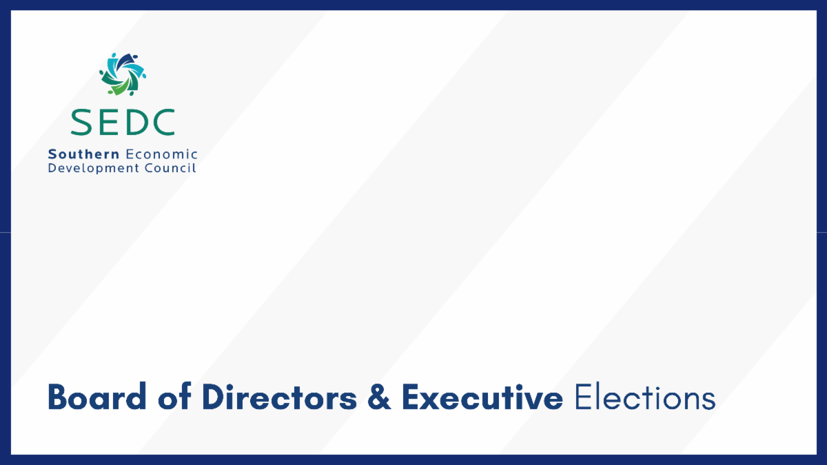 SEDC to Hold Board and Executive Elections