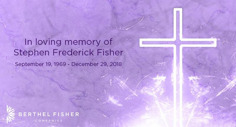 Passing of Stephen Frederick Fisher