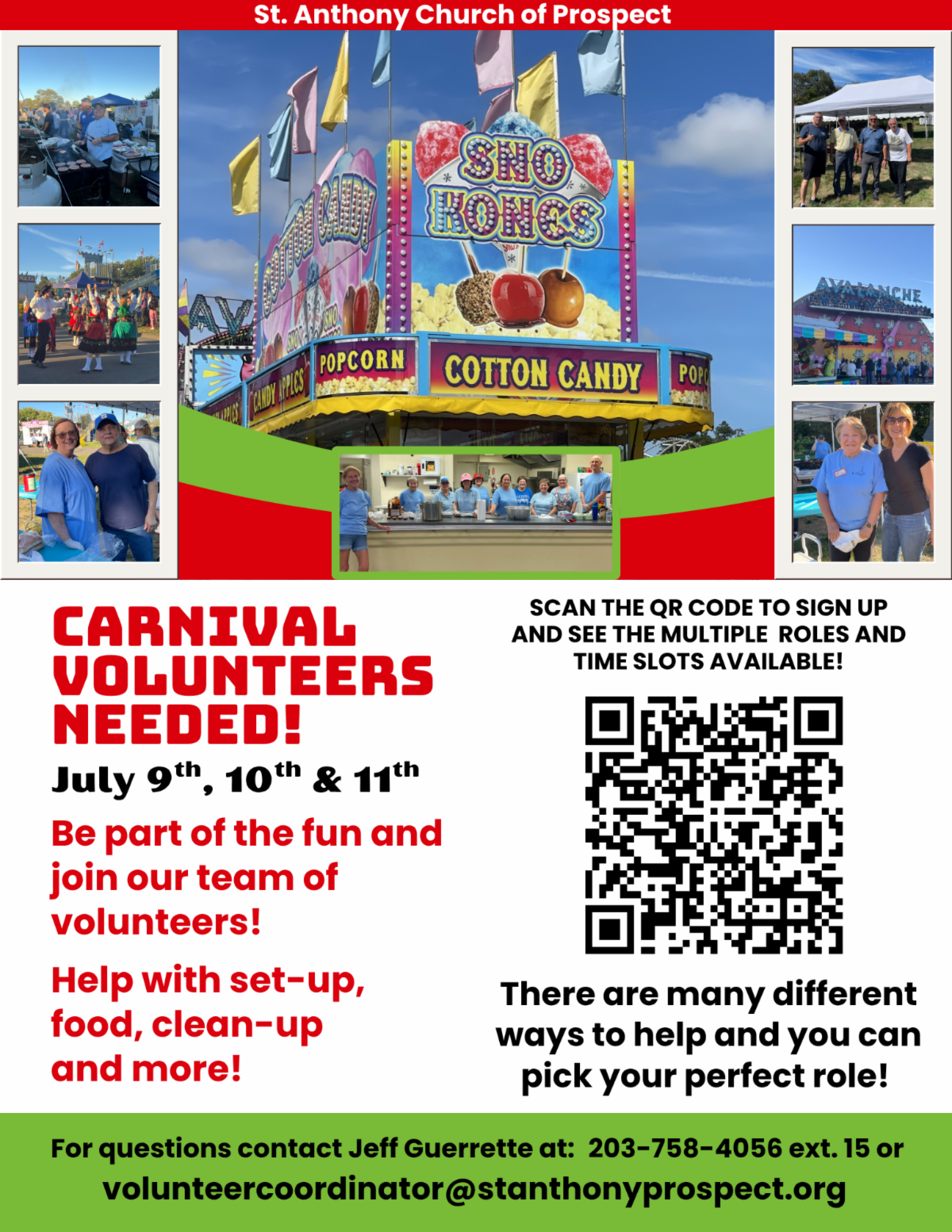 Carnival Volunteers Needed