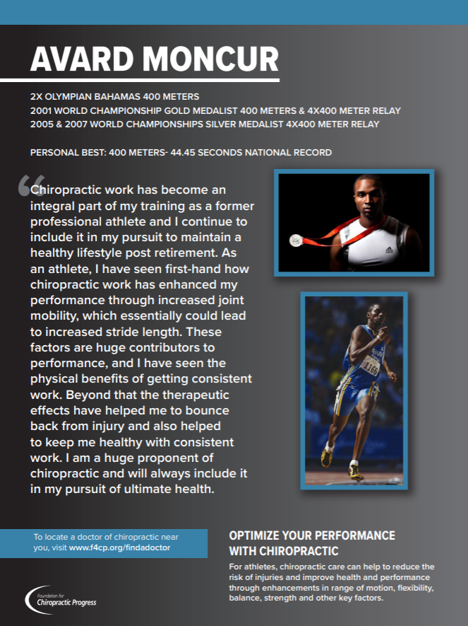 New Optimizing Performance with Chiropractic Care Campaign