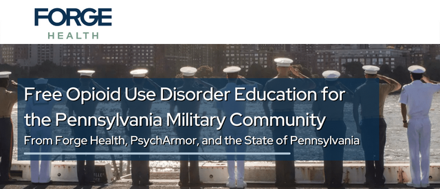 Free Opioid Use Disorder Education Resources for the Military Community