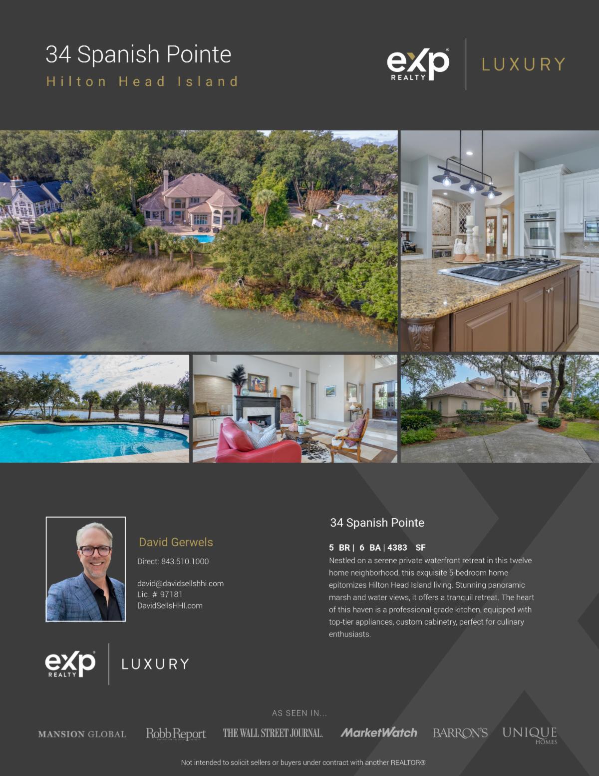 Pass Thru : Rare Water front Home - Spanish Pointe