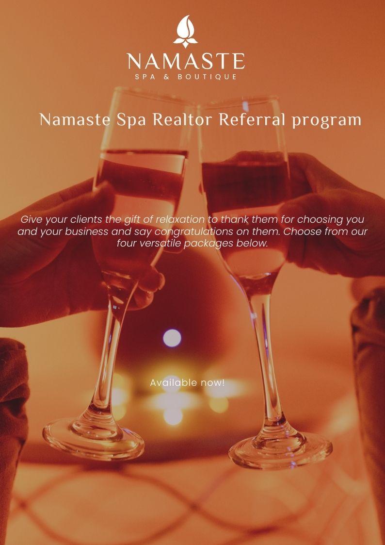 Pass Thru : Namaste Spa Referral Program