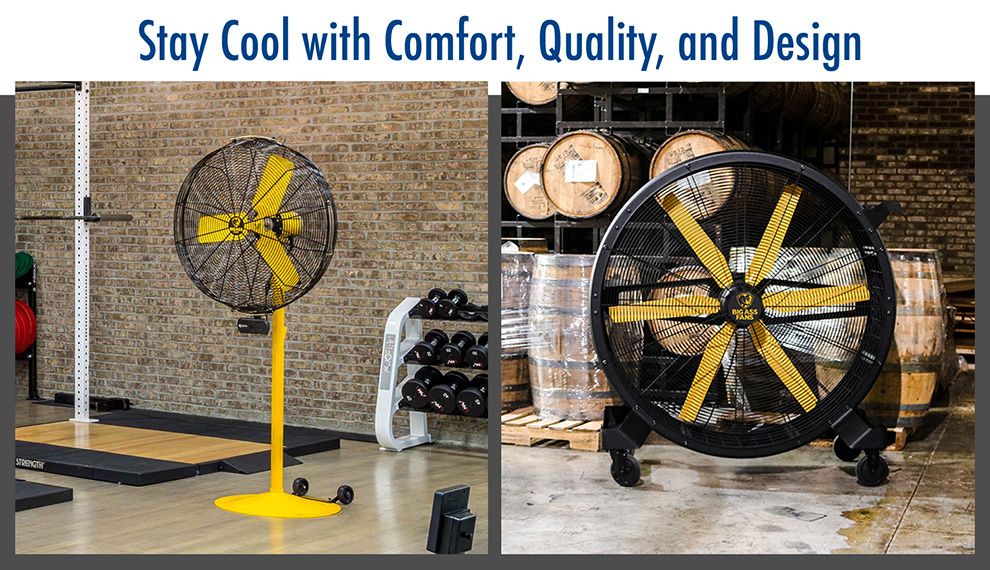 In Stock! Stay Cool with AirEye and Sidekick fans from BAF