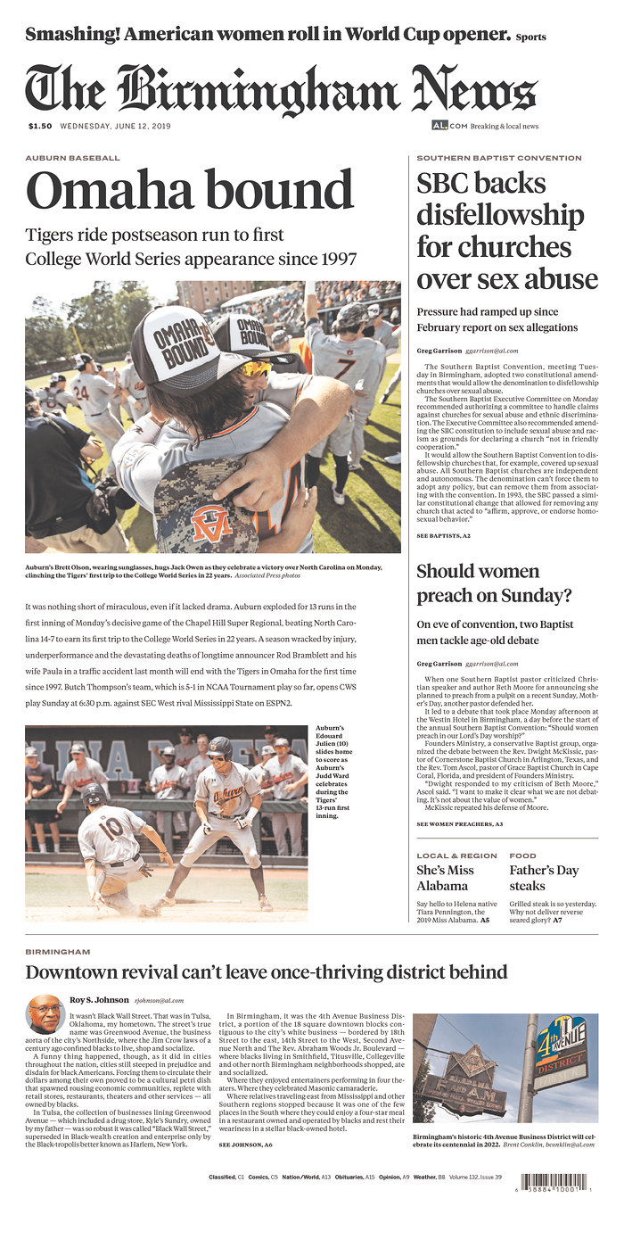 Daily News Digest - Wednesday, June 12 - Alabama Daily News