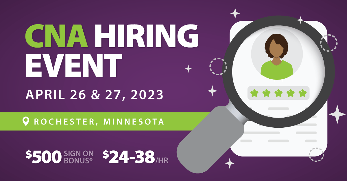 Exclusive Invite to our CNA Hiring Event