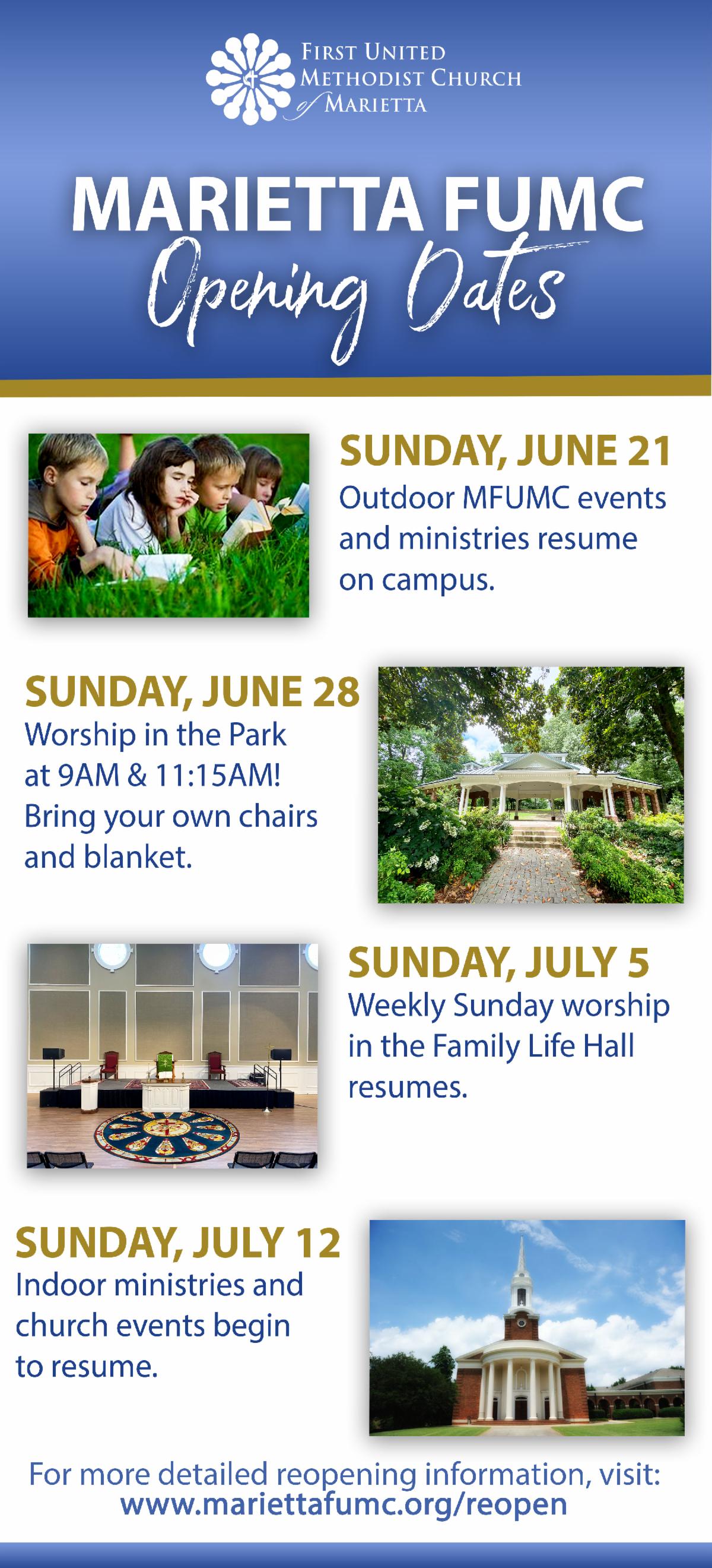 Back to Church News: A Message from Rev. Dr. Julie Boone