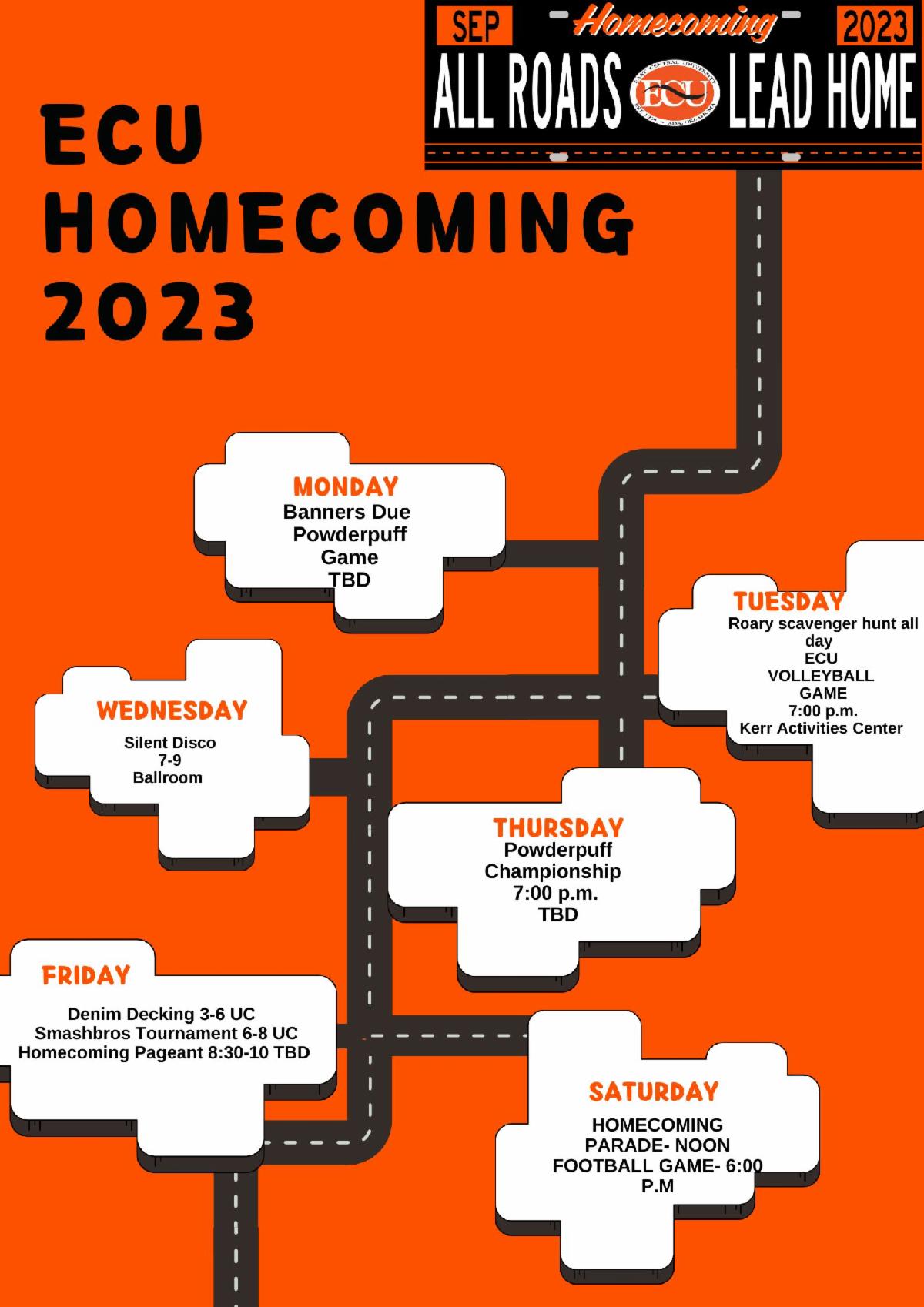 ECU Tiger Updates for 18 September 2023