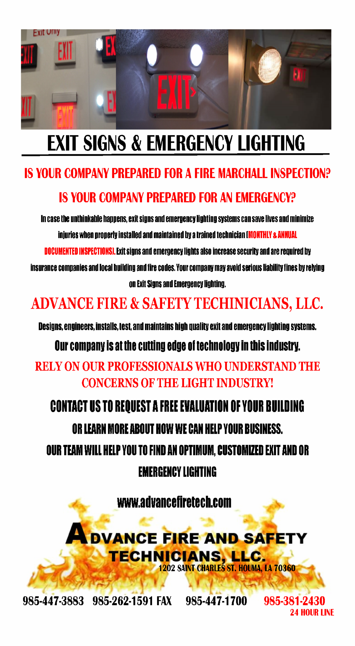 Stay "in the know" with our services