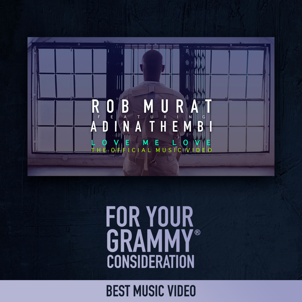 FYC - Netflix Actor & Recording Artist Rob Murat in Traditional R&B Performance and Music Video