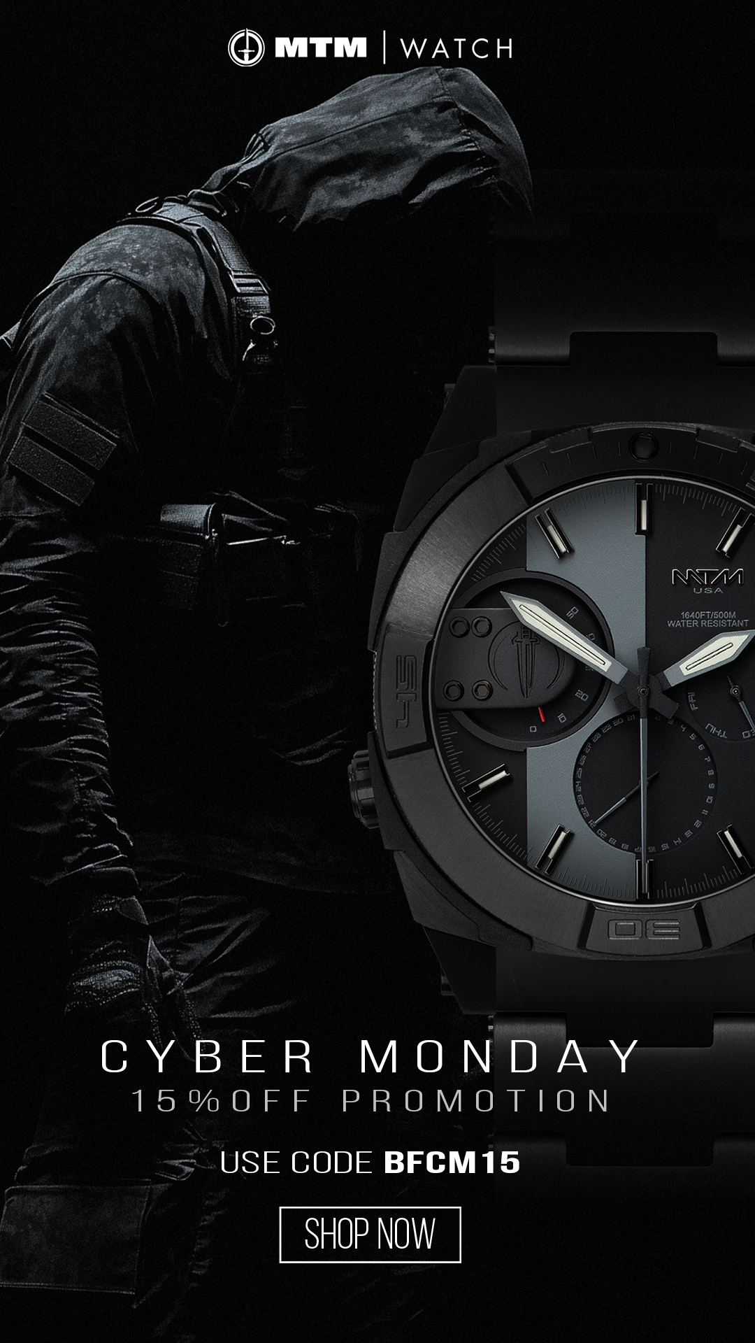 MTM WATCH – CYBER MONDAY 15% Off | FOG HORN