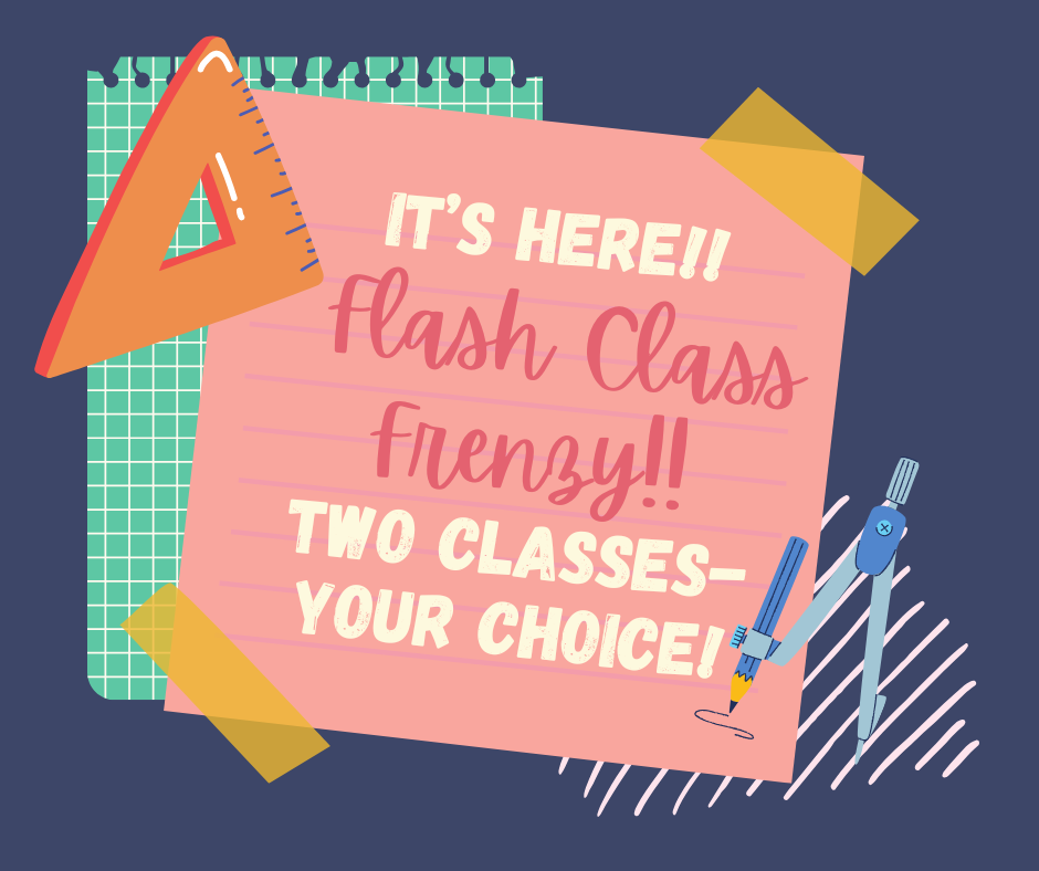Flash Class Frenzy is Here!