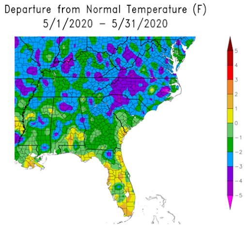 Recap: 6/9/20 Southeast Climate Monthly Webinar