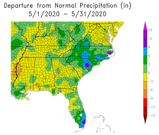 Recap: 6/9/20 Southeast Climate Monthly Webinar
