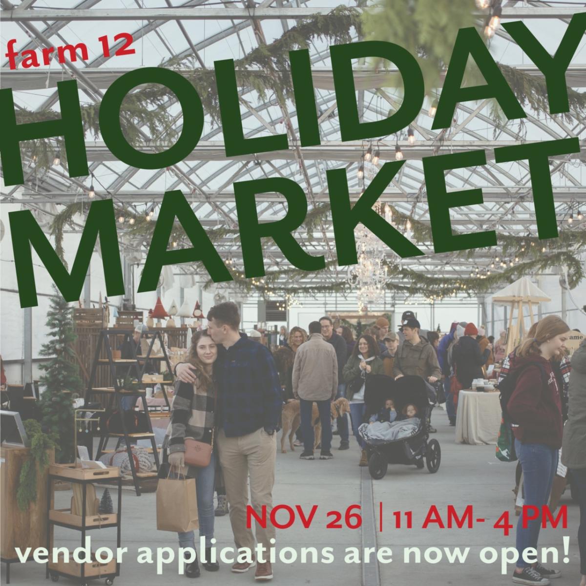 Vendor Applications NOW OPEN!