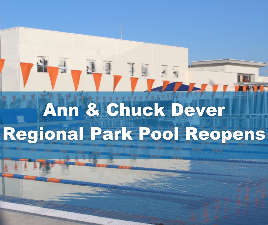 Splish, splash! Ann & Chuck Dever Regional Park Pool has reopened!