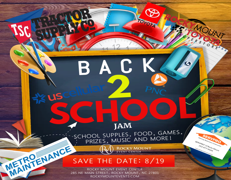 Information: Upcoming area events National Night Out and backpack events