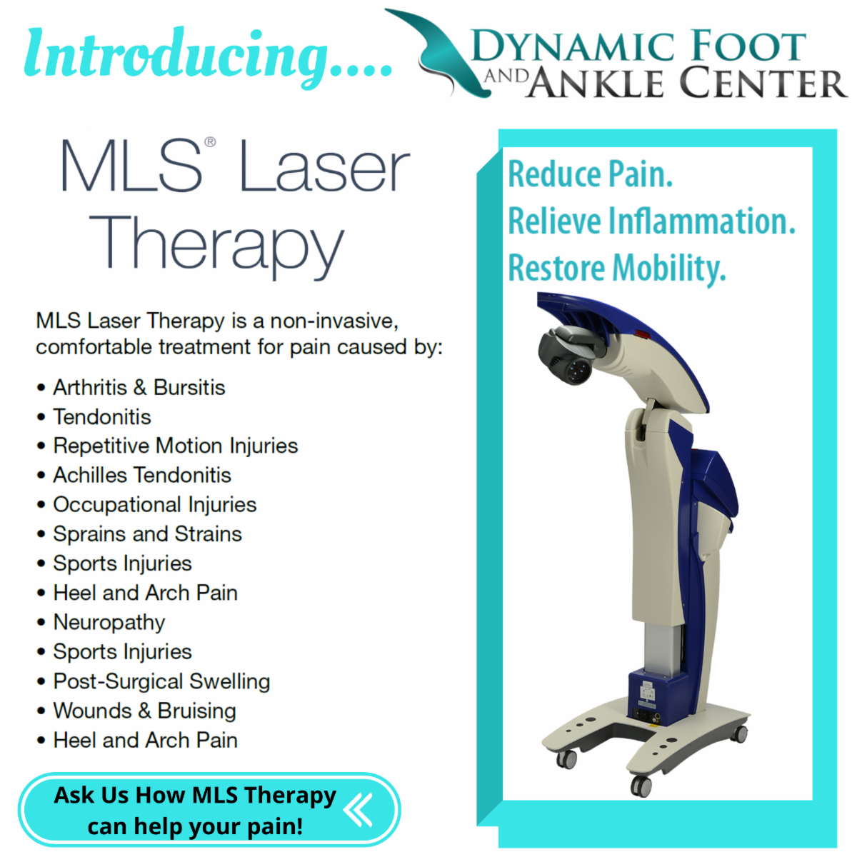 Dynamic Foot and Ankle Center News!