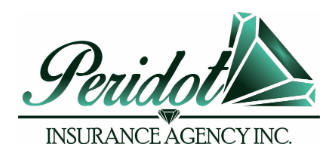 Thanks for choosing Peridot Insurance