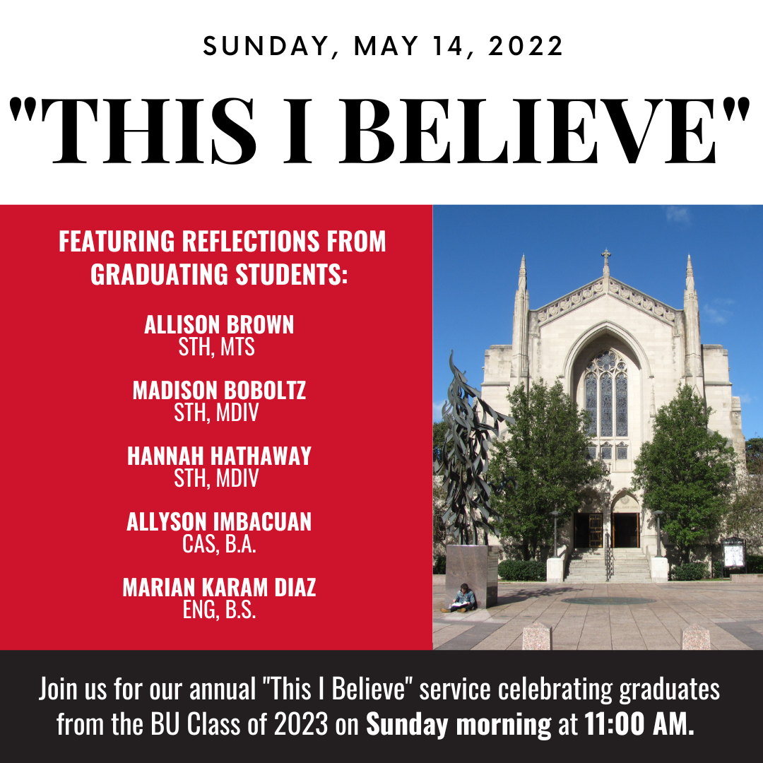 Common Ground: News from Marsh Chapel