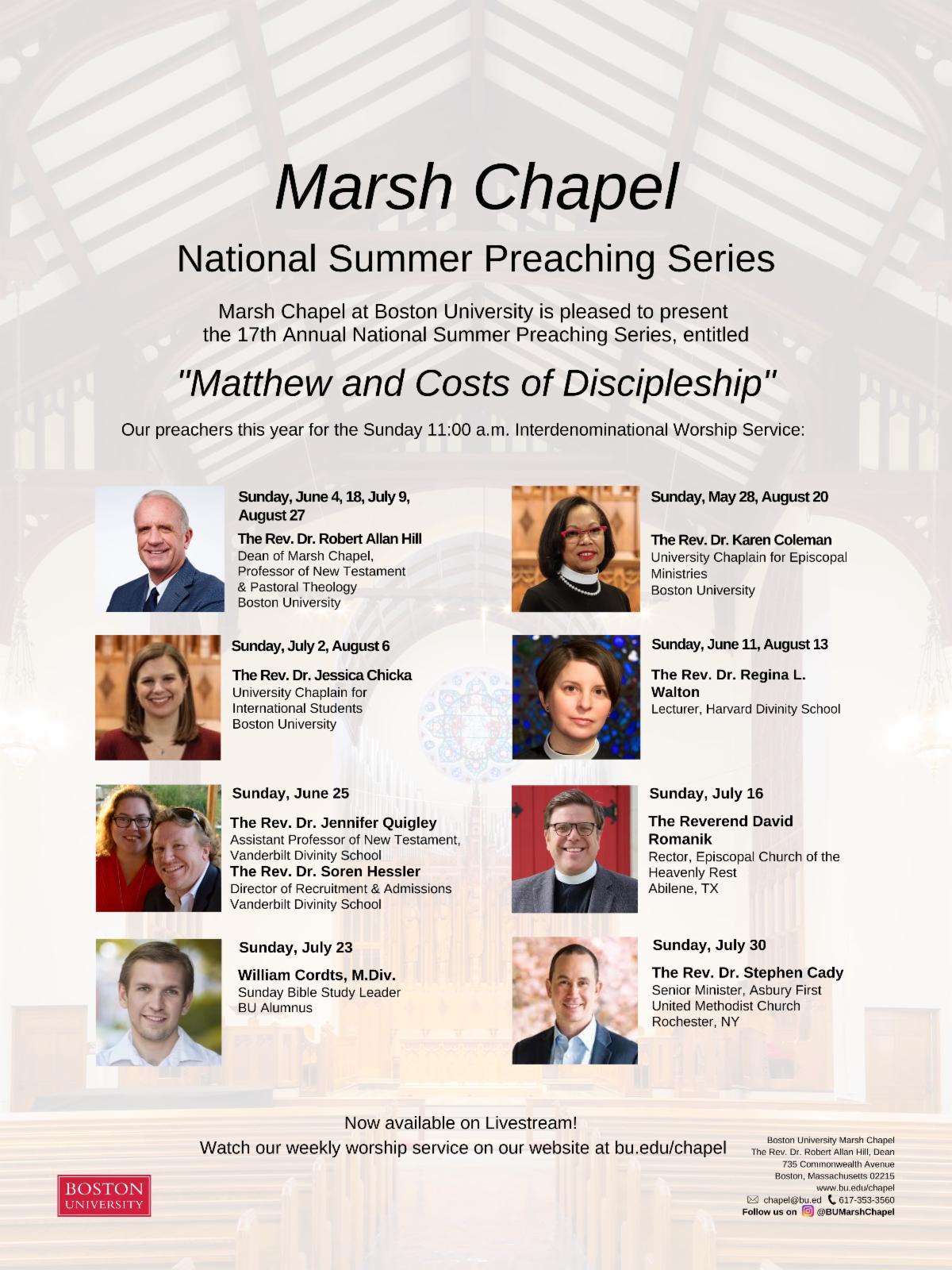 Common Ground: News from Marsh Chapel