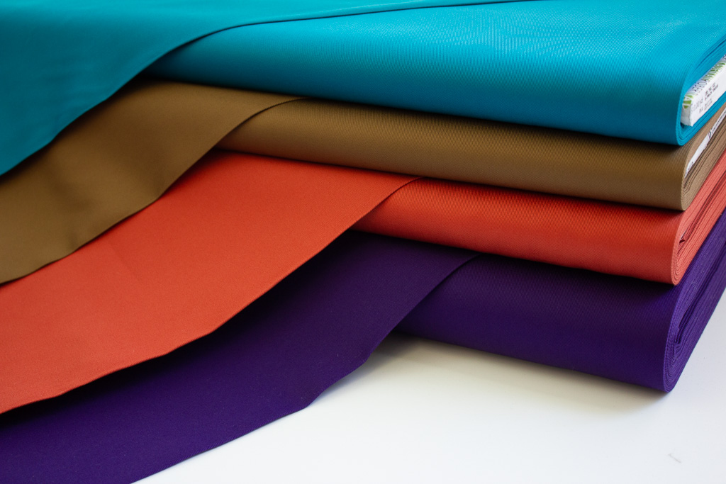 Twill Time: Sew for spring with a rainbow of cotton twills!