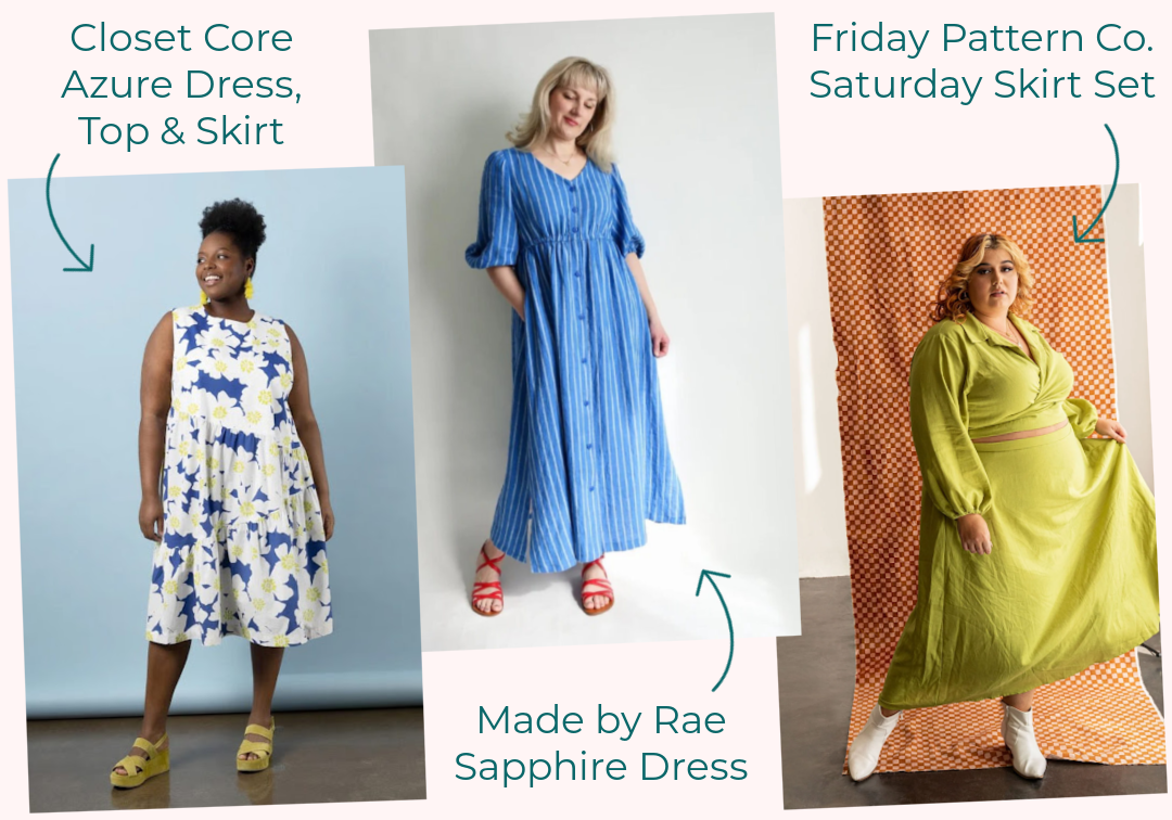 Radiant rayon for summer sewing