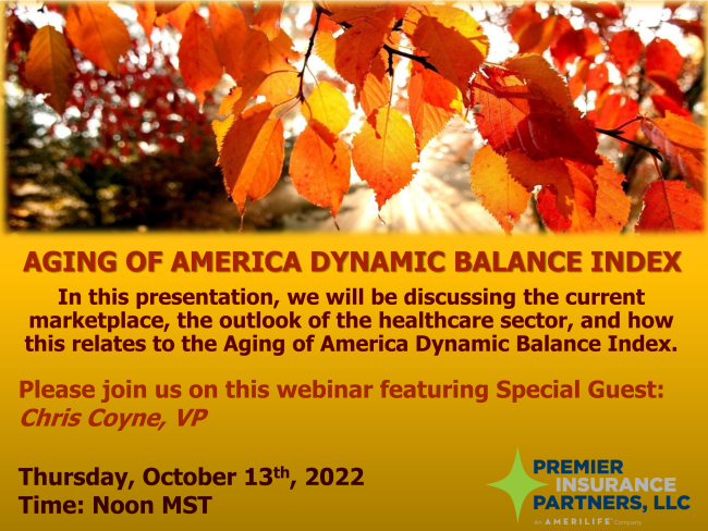 Aging of America Dynamic Balance Index Webinar