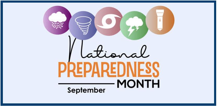 September is National Preparedness Month